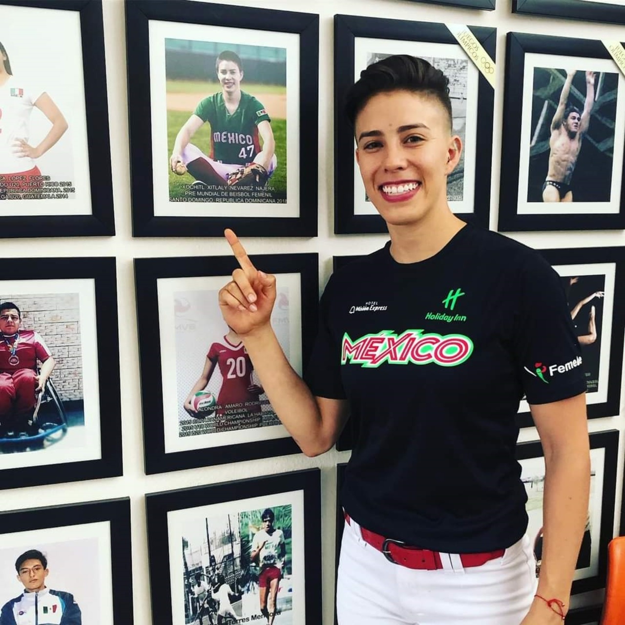 Duranguense Xóchitl Nevárez, a la selección de Beisbol Femenil