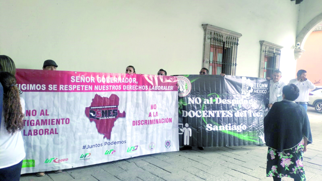 Protestan afuera del Congreso; despidieron a trabajadores del ...