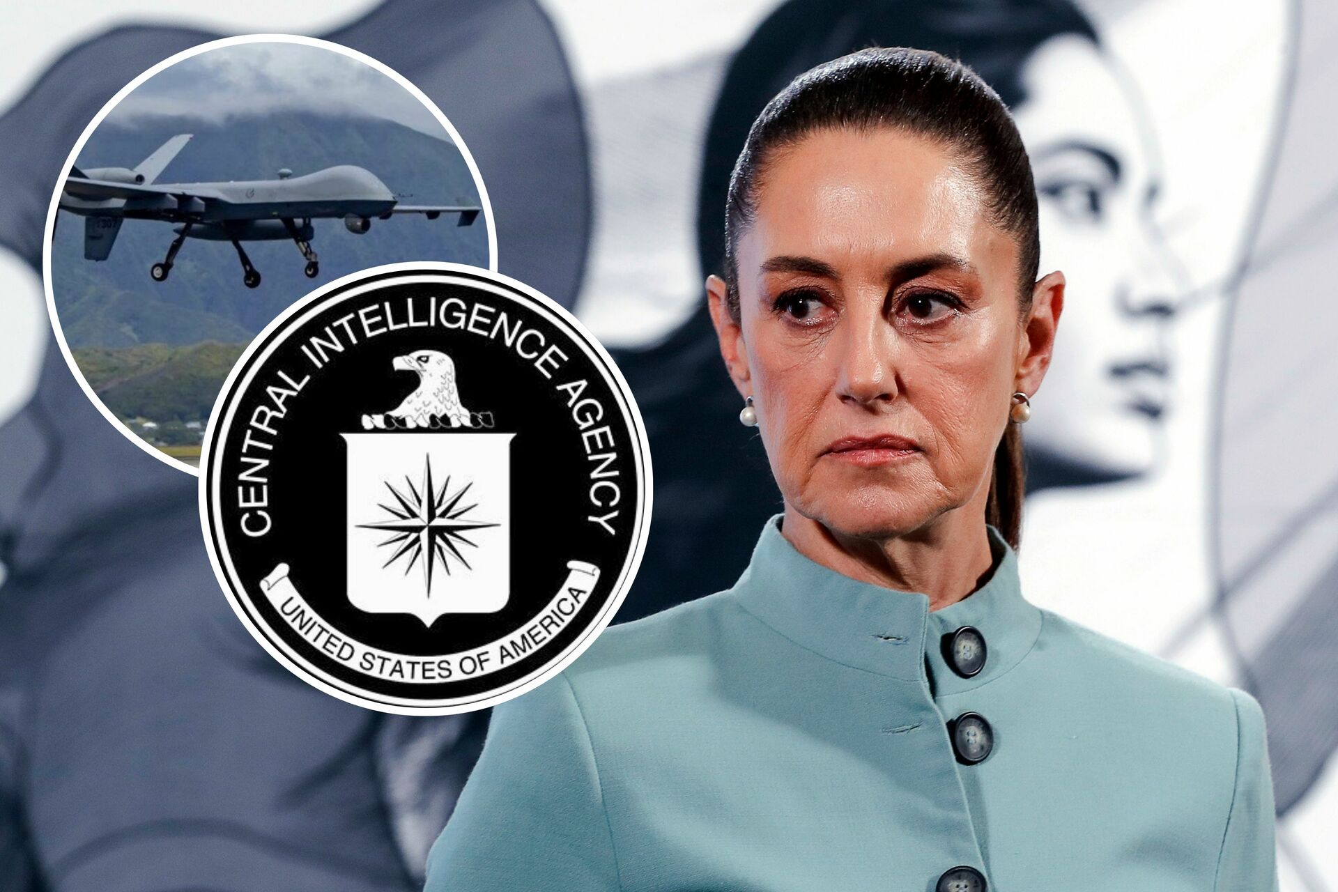 ‘Es parte de esta campañita’; Sheinbaum resta importancia a supuestos sobrevuelos de drones de ...