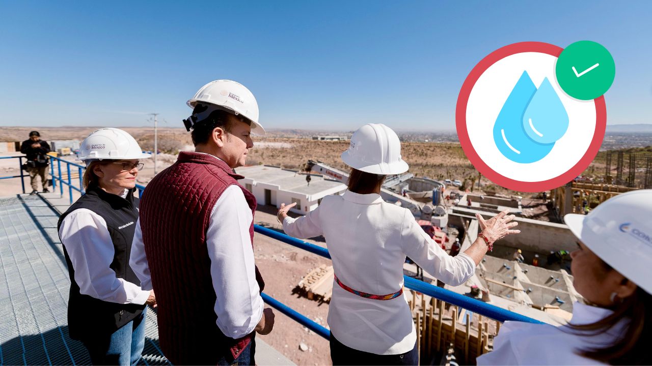 Planta Potabilizadora de Durango: Claudia Sheinbaum visita y supervisa avances de obra