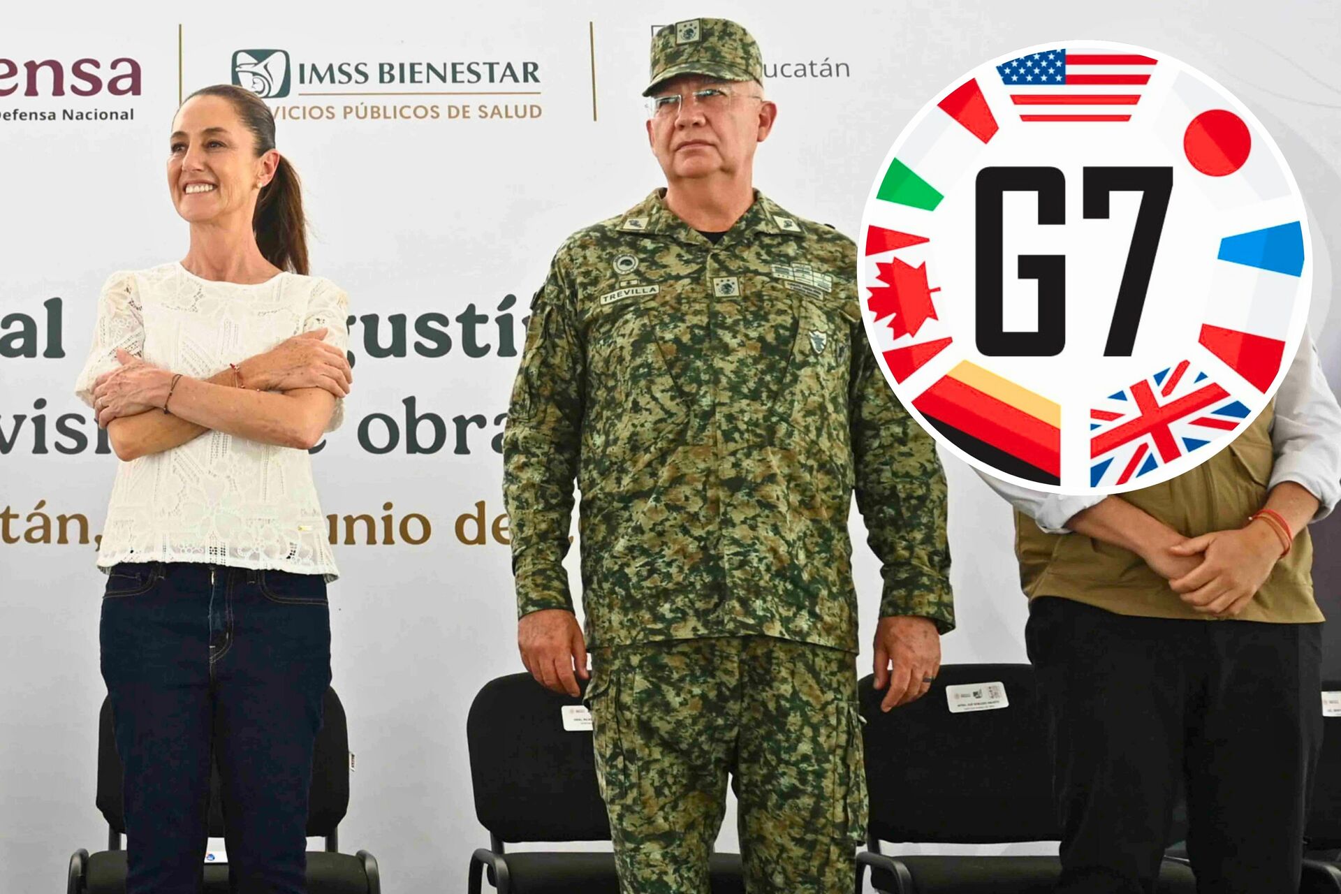 México asistió al G7 porque es reconocido internacionalmente, afirma Sheinbaum