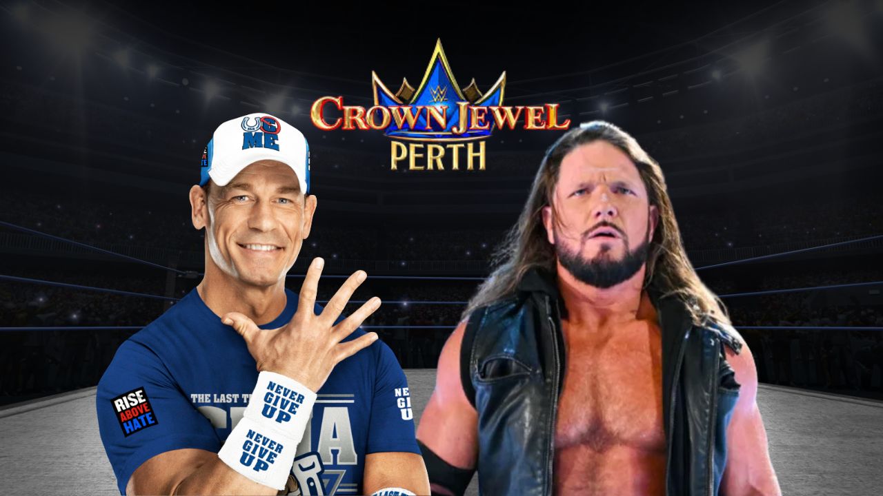 WWE: John Cena vs AJ Styles, en Crown Jewel Perth 2025 | ¿Cuándo y dónde ver la pelea?