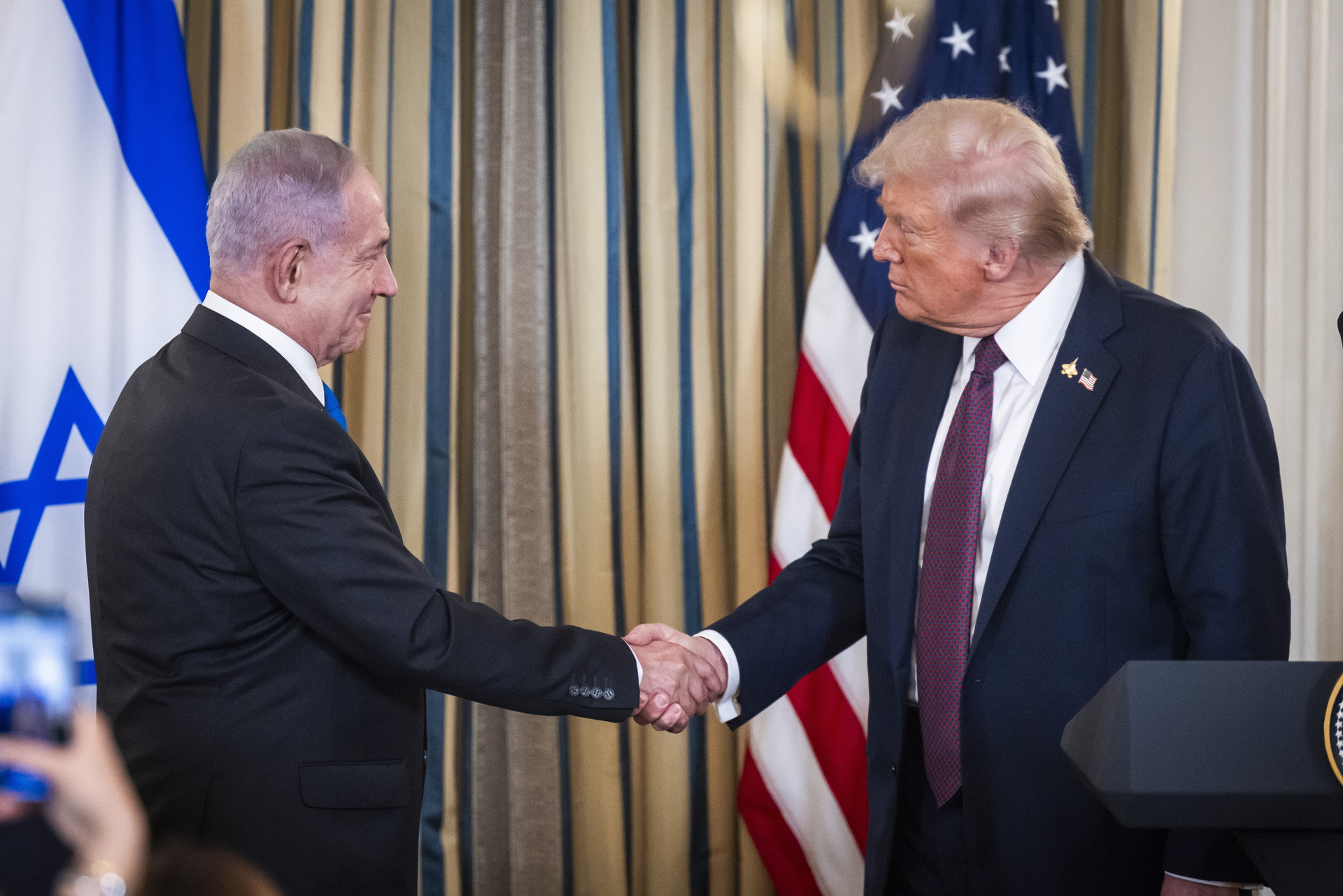 Netanyahu acepta plan de paz de Trump para Gaza; falta Hamas