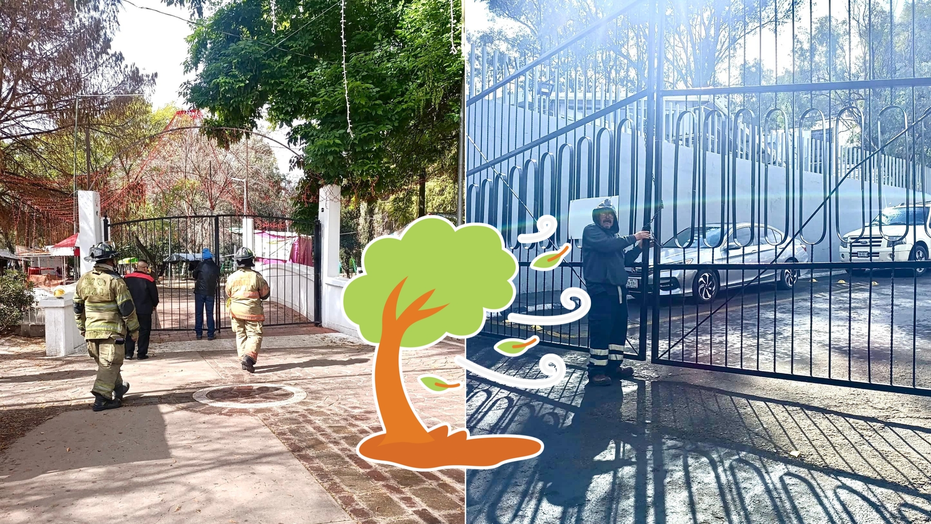 Por pronóstico de fuertes vientos, cierran parques Guadiana y Sahuatoba ...